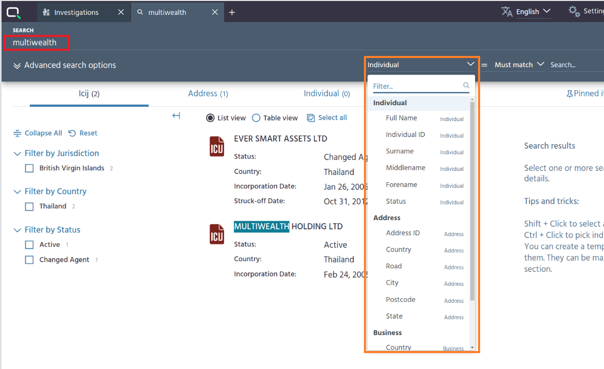 FAQ: I can't find Addresses or Individuals when I search in my UI ...