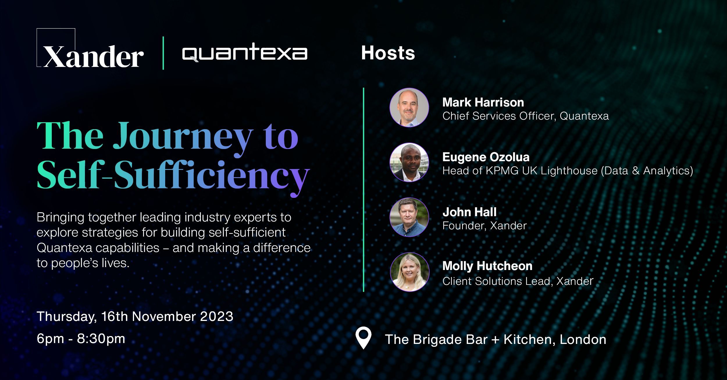 The Journey to Self-Sufficiency - Xander | Quantexa | KPMG | Quantexa Community